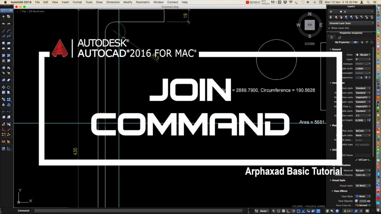 AUTOCAD IMAC JOIN COMMAND YouTube AUTOCAD IMAC JOIN COMMAND YouTube