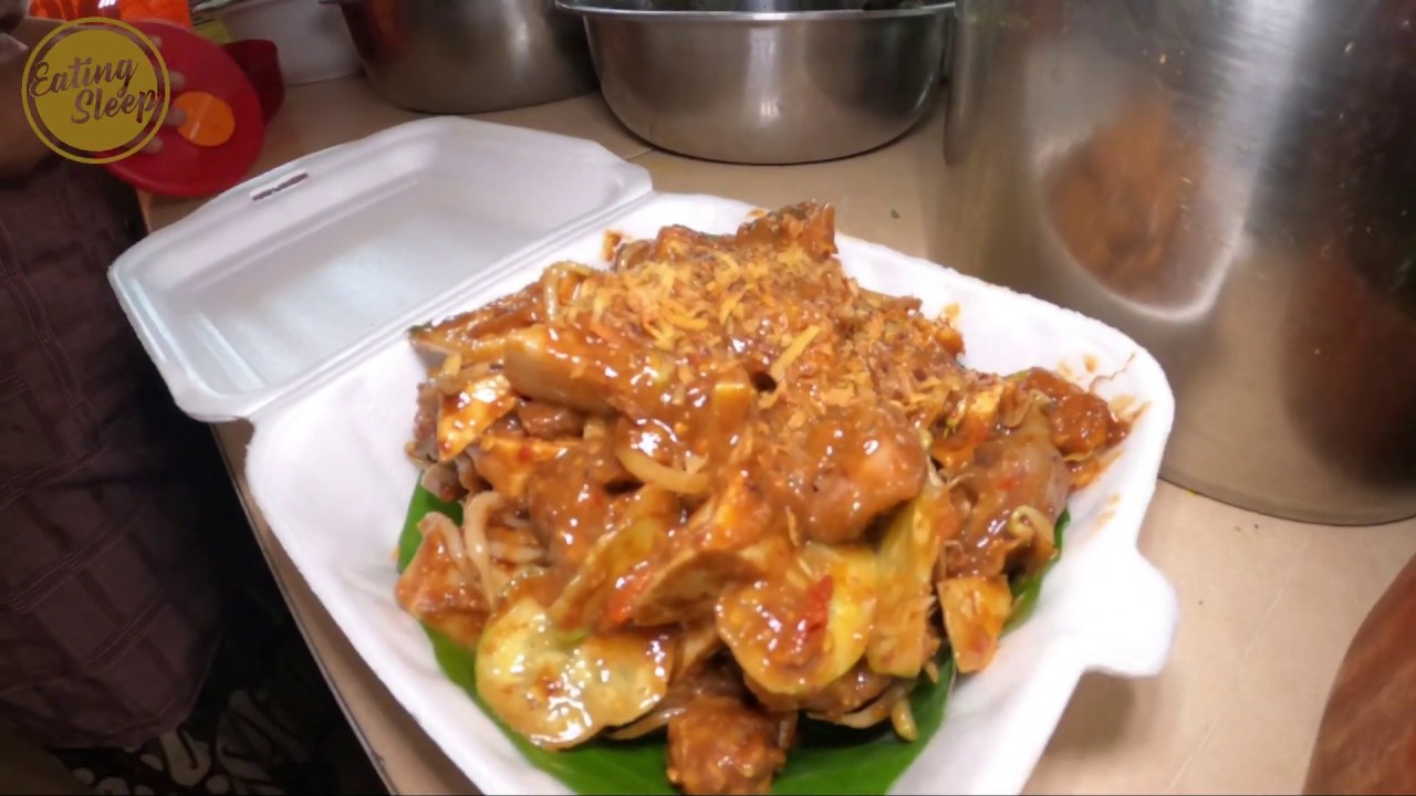 Gado Gado Rujak Cingur Jakarta Street Food Indonesian Street Food