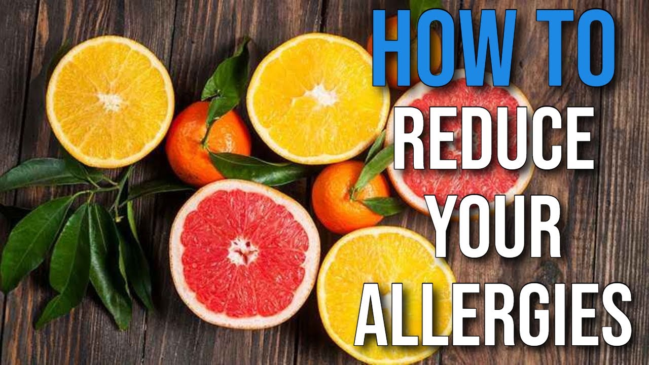 How to Reduce Allergy Symptoms: Nutrition Series Part 12 - YouTube