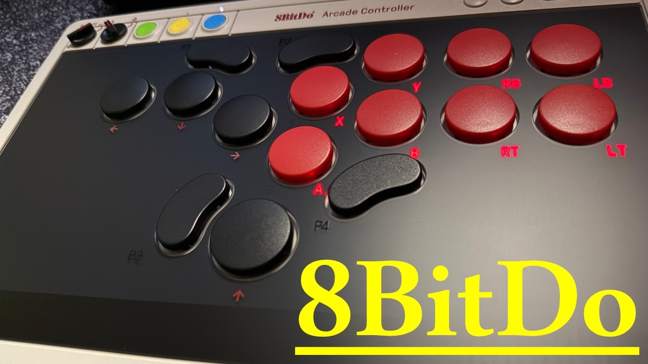 8BitDo Leverless Arcade Controller For Switch 1-2 / PC - YouTube