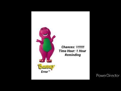Barney Error (1 Chance Edition) - YouTube