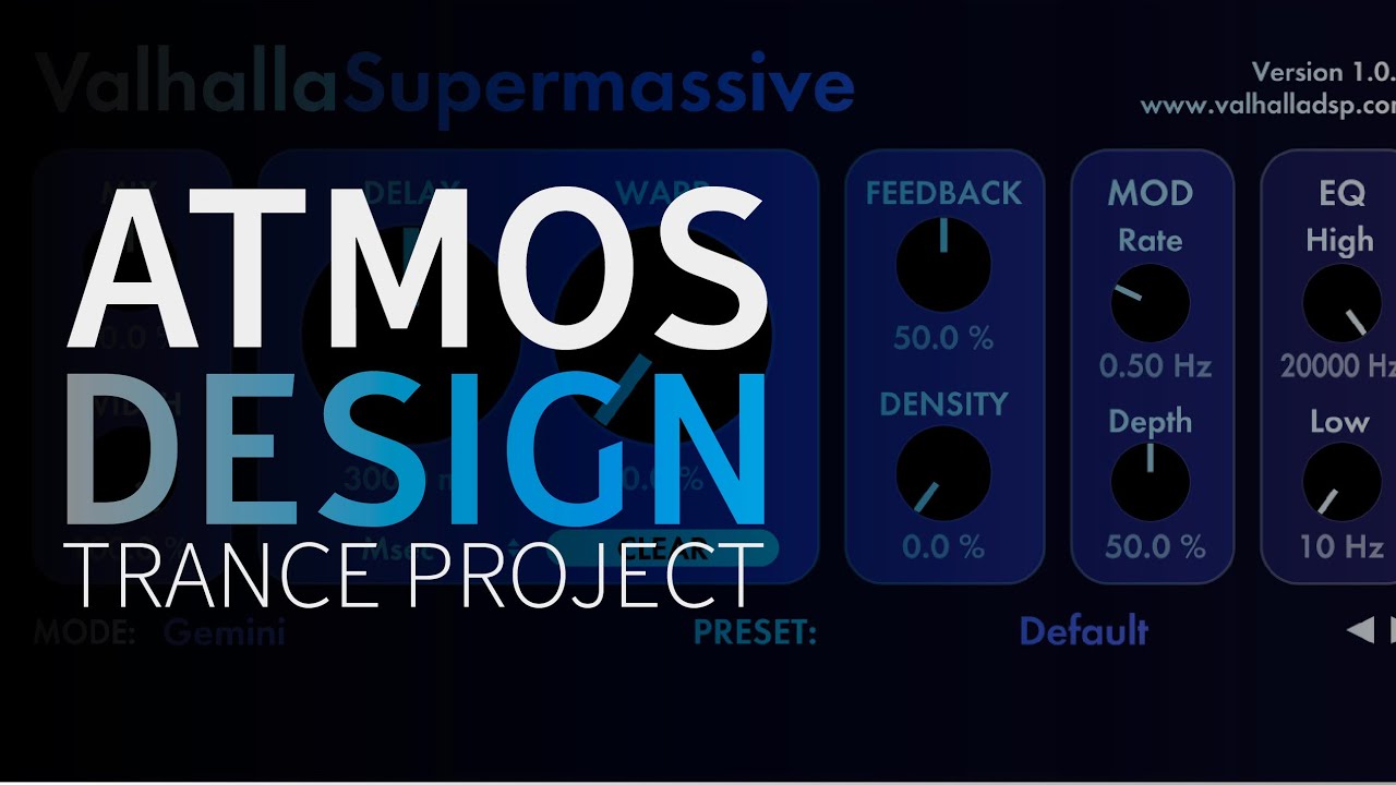 Atmos Design in a Trance Project | Part 1 | Trance Tutorials - YouTube