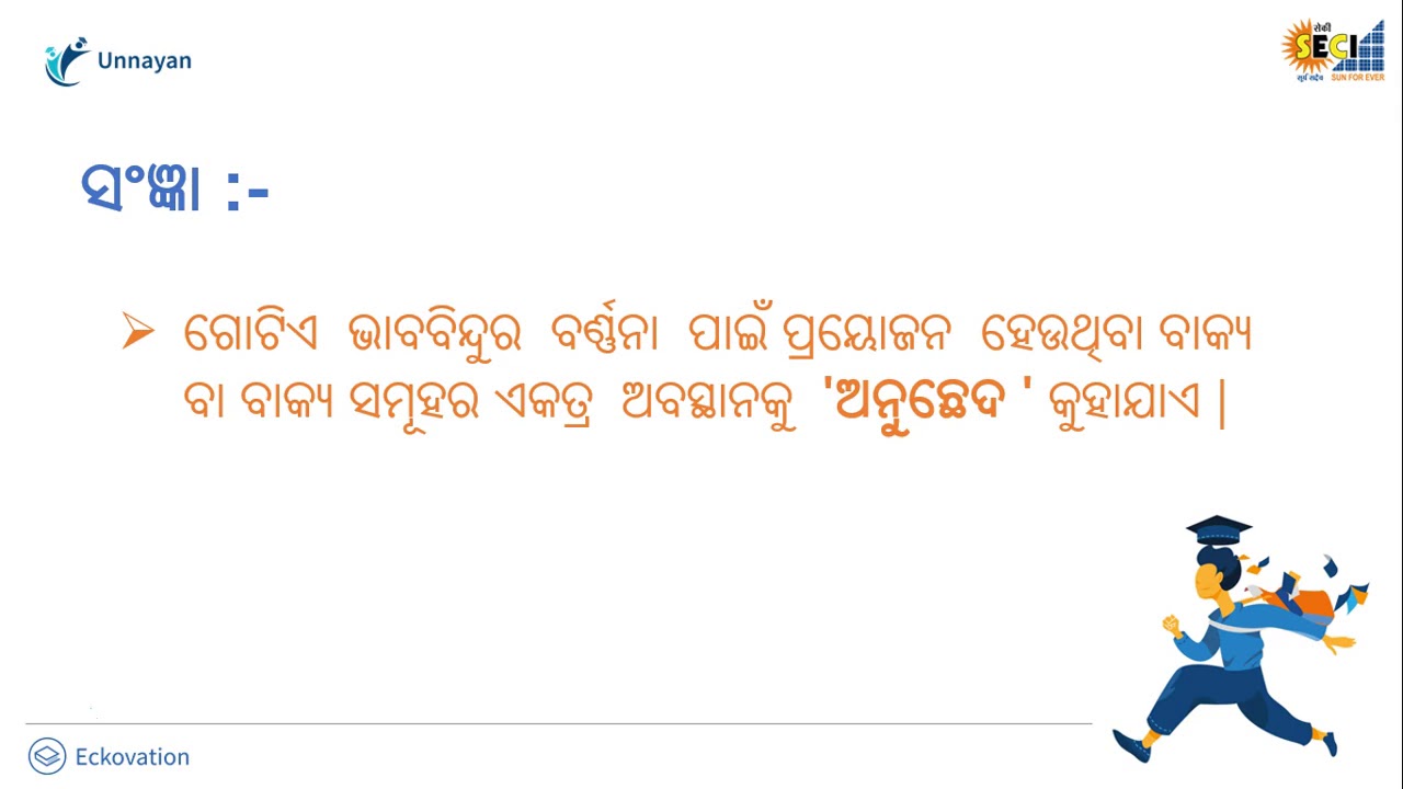 Anucheda Lekhana | Class 9 Odia Grammar - YouTube