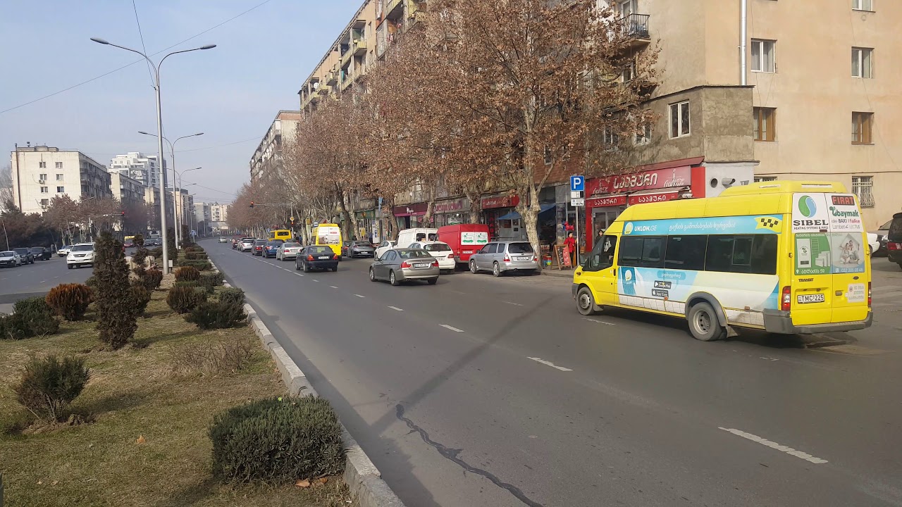 Tbilisi 1.02.2019. Nadzaladevi - Grmagele - Gvazauri street - YouTube