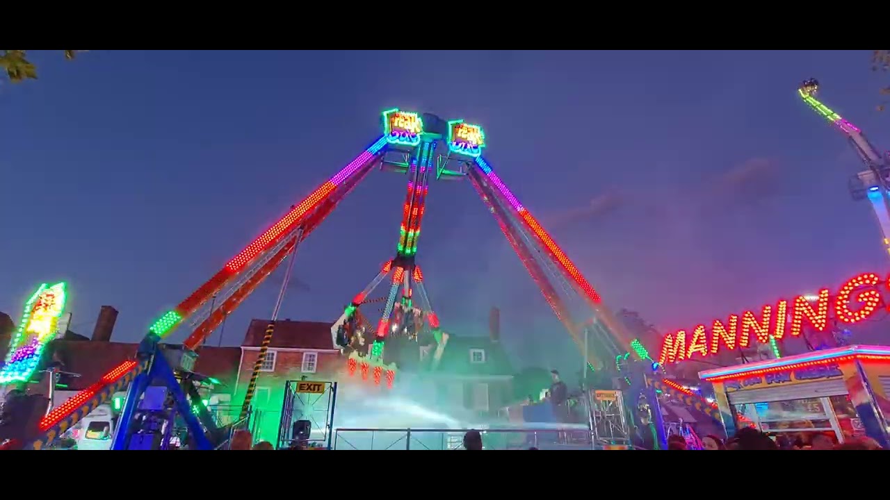 James Manning - Freakout - Thame Fair 2022 #funfair #thamefair # ...