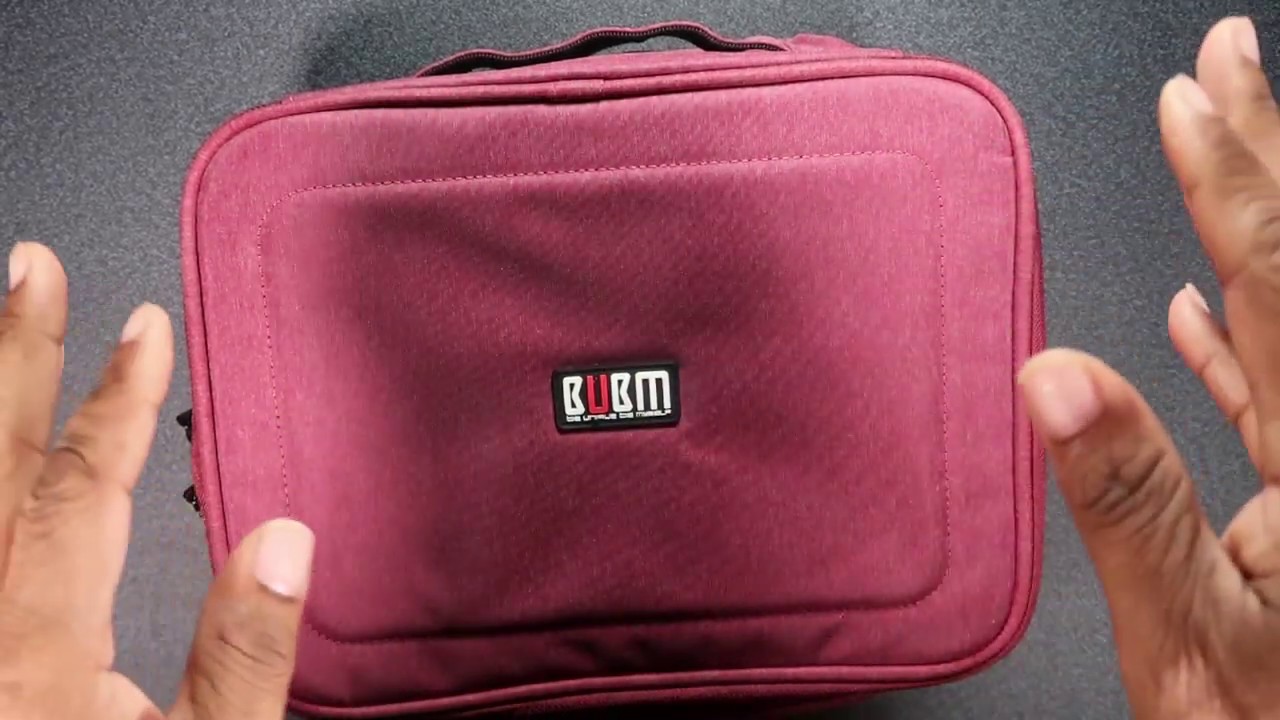 BUBM 12'' Waterproof Travel Gear Organizer/Electronics Accessories Bag ...