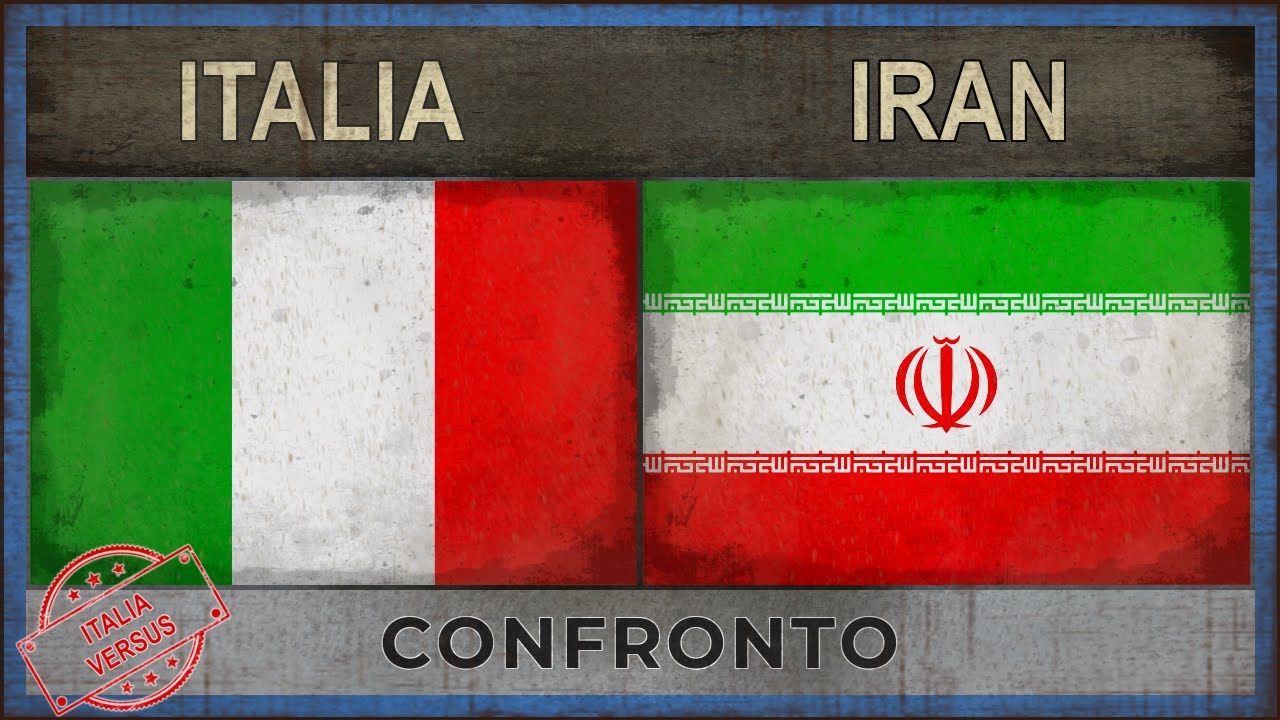 ITALIA vs IRAN - Confronto Militare (2018) - YouTube