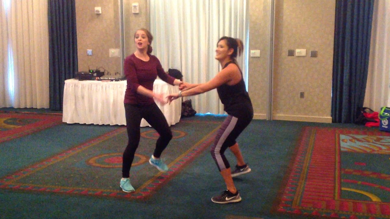 Adapted Zumba "Solo Tu" - YouTube