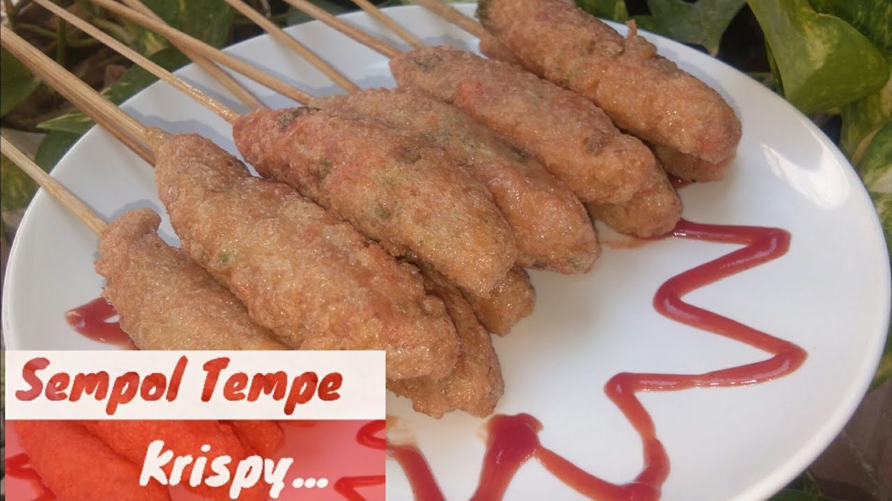 Kreasi Cemilan Berbahan Tempe || Resep Mudah Membuat Sempol Tempe - YouTube