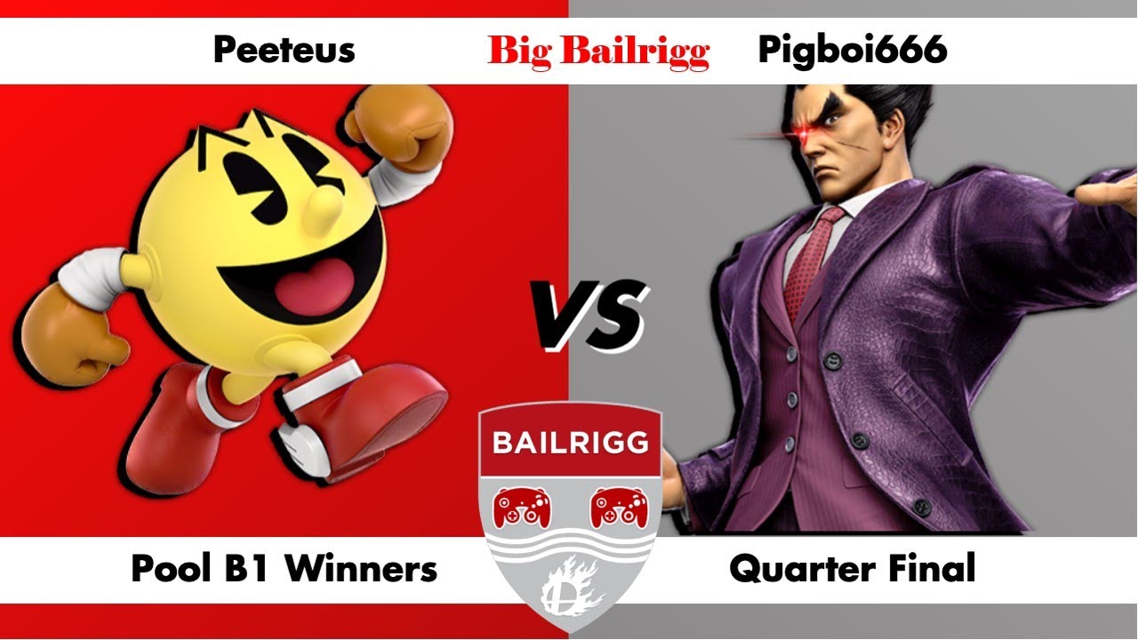 Peeteus (Pac-Man) vs PigBoi666 (Kazuya) Pool B1 Winners Quarter Final ...