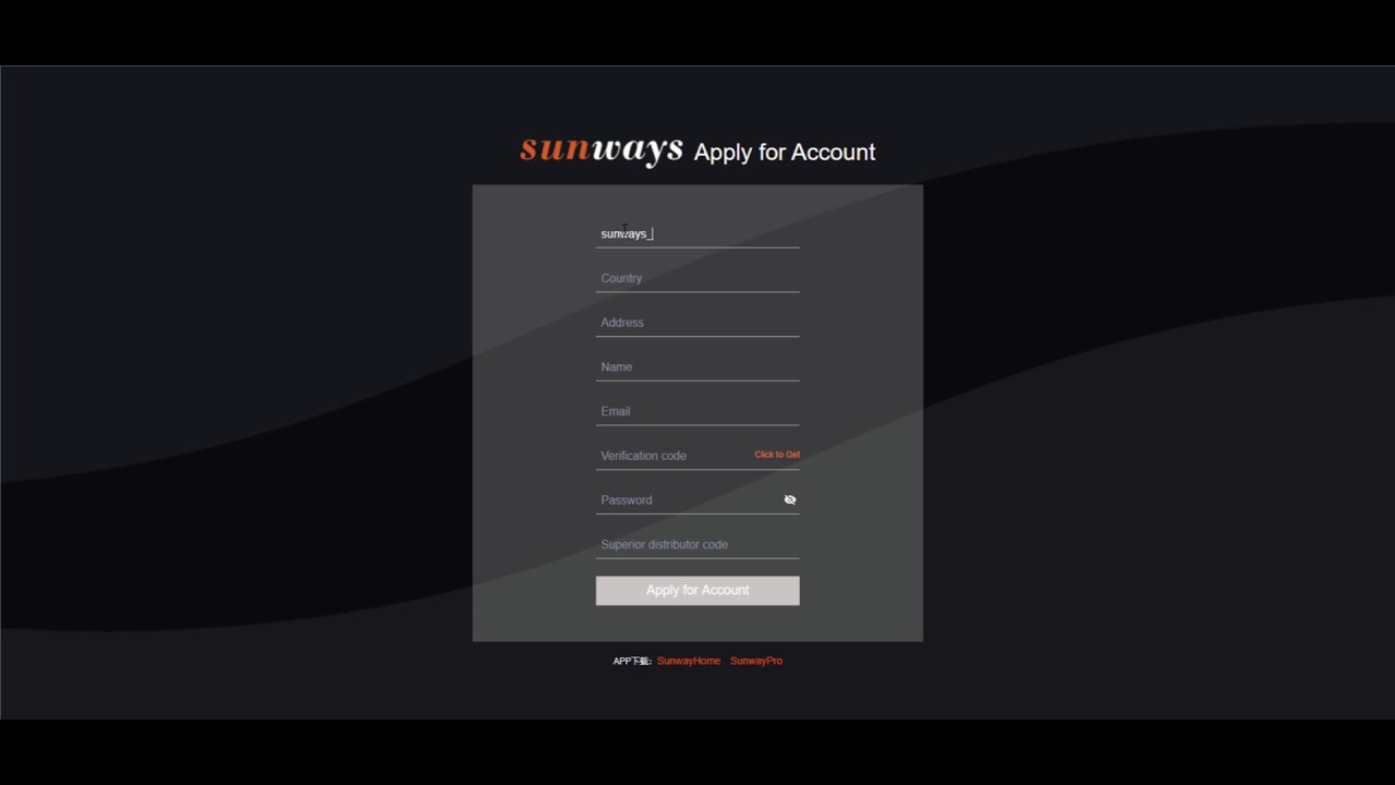 Sunways Portal Distributor Account Operation Guide - YouTube