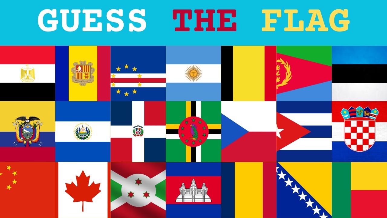 Guess the Flag: Test Your Knowledge of World Flags! - YouTube