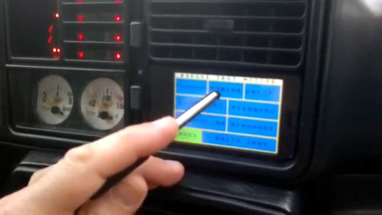 NEW Display Diagnosi Tester ECU Lancia Delta Integrale - YouTube
