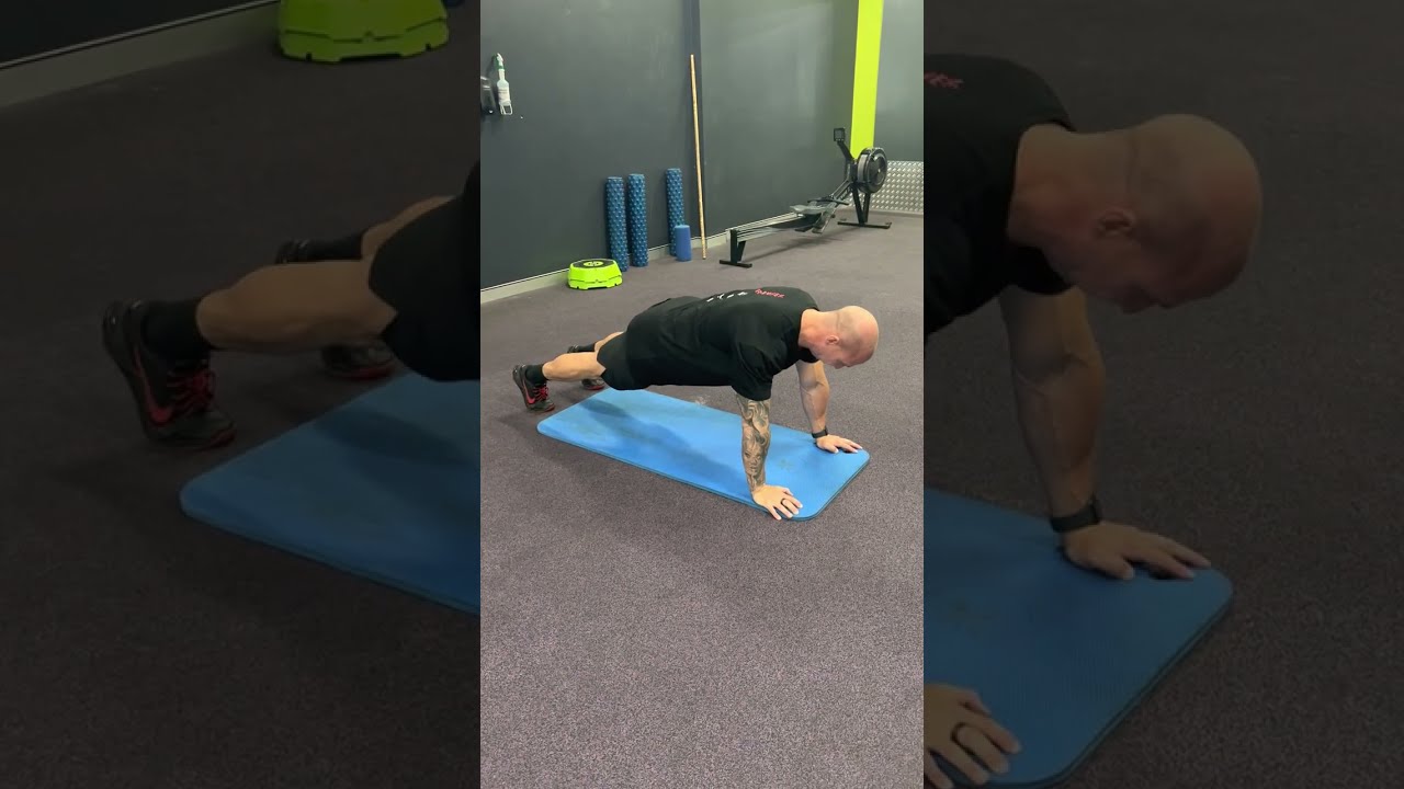 TSC Scap Push Ups - YouTube