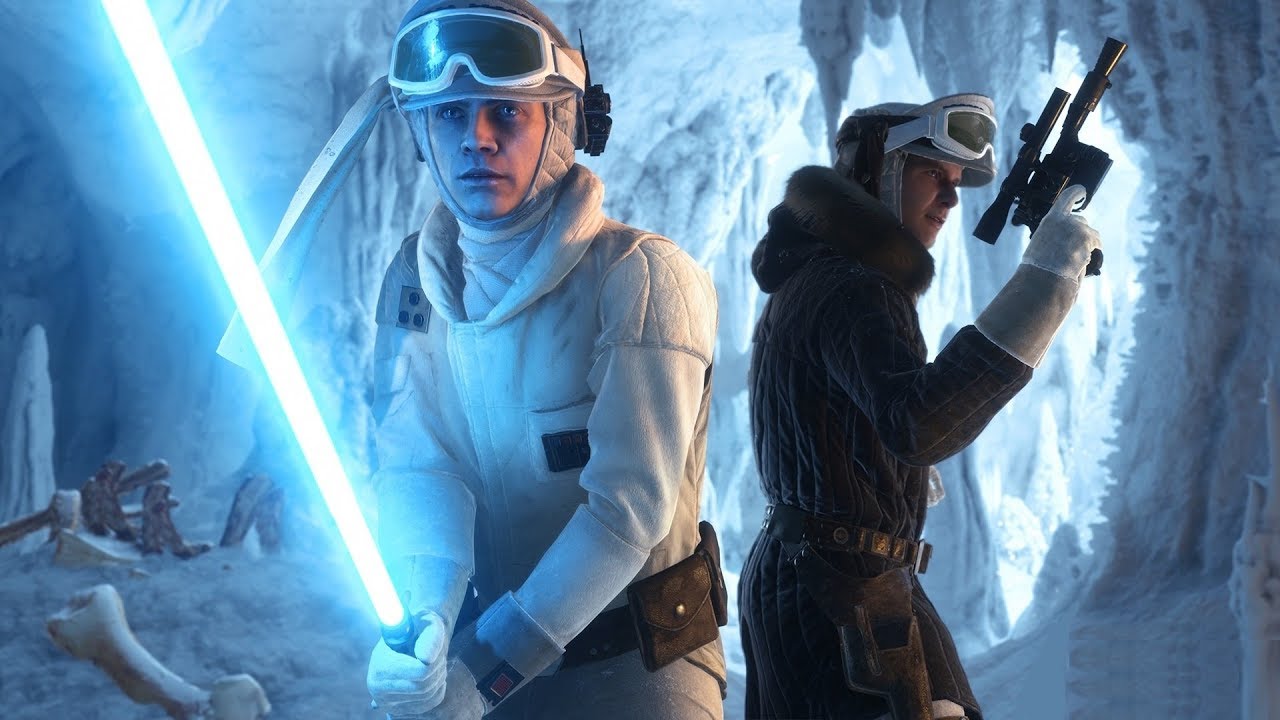 STAR WARS™ Battlefront™ Hero Battle Gameplay Part 16 - Hoth Luke ...
