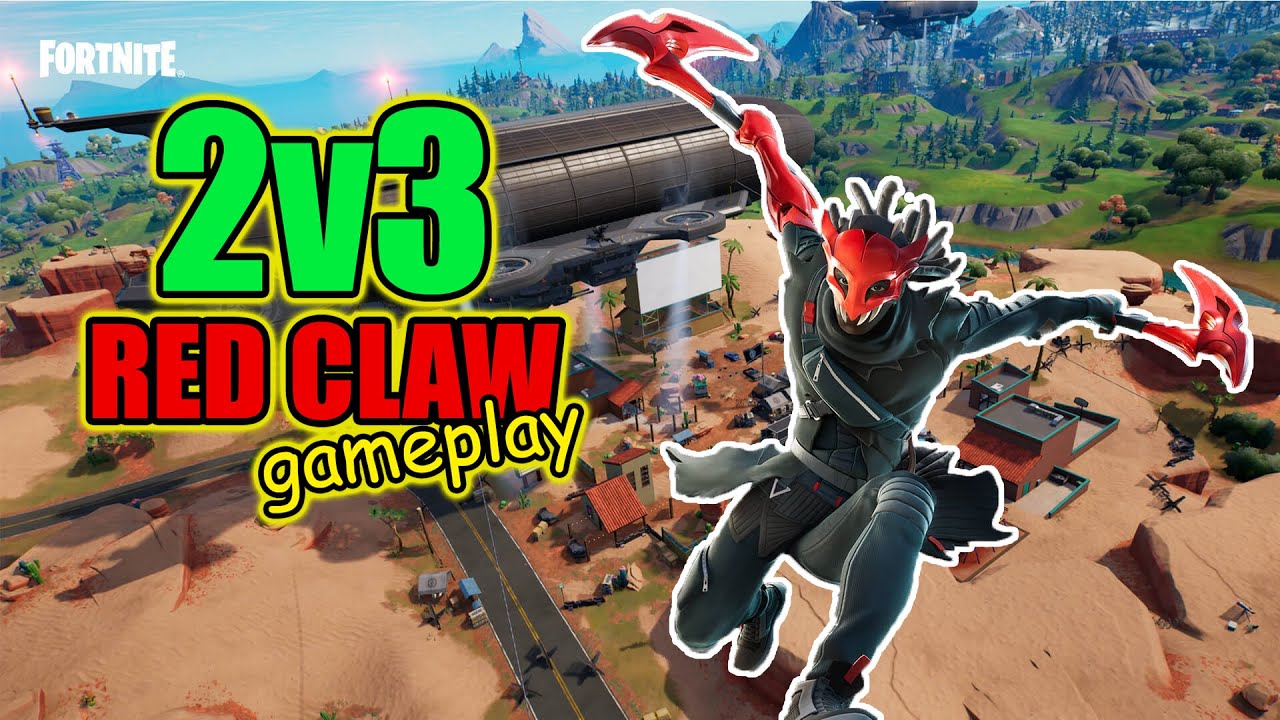 Duo Trio Win Red Claw Gameplay / Fortnite - YouTube