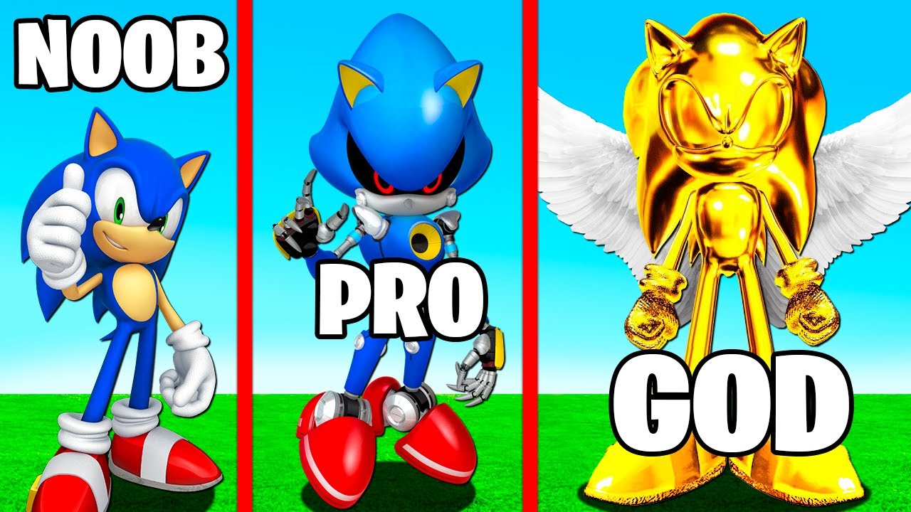 Upgrading NOOB SONIC Into GOD SONIC In GTA 5 - YouTube