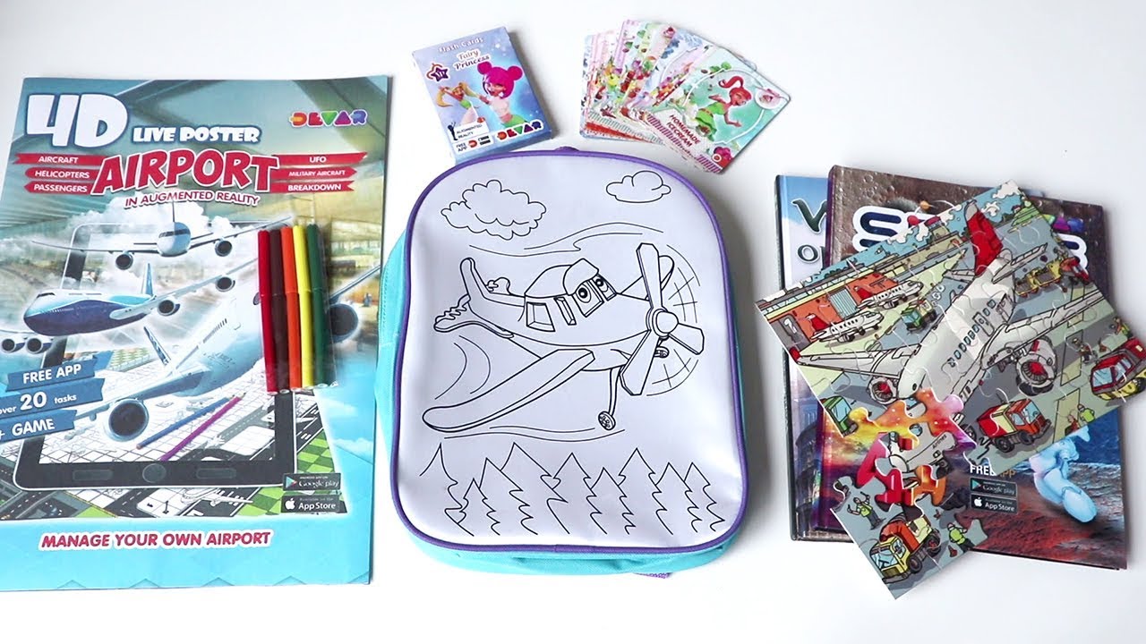 Augmented Reality Kids Backpacks DEVAR - YouTube