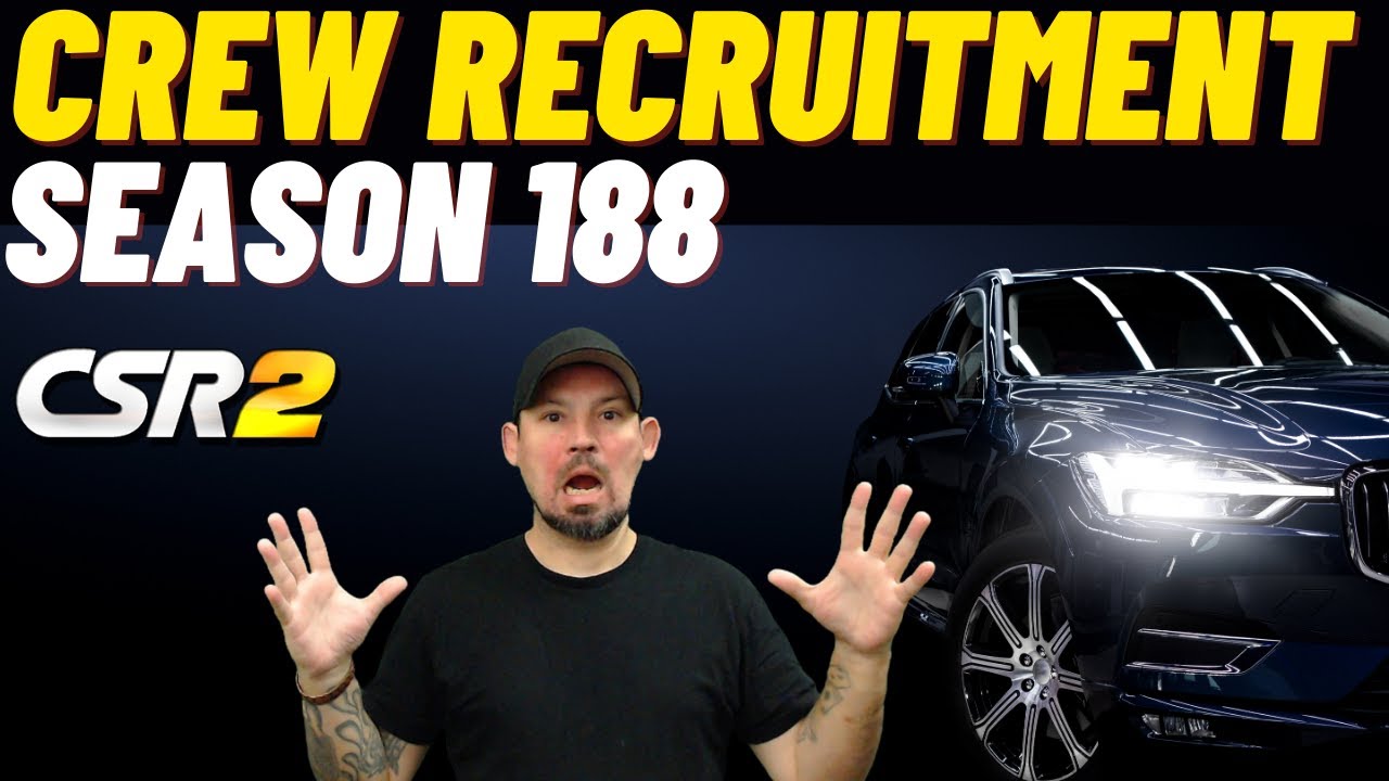 CSR2 Crew Recruitment Season 188 - Join a Crew for Epic Wins! - YouTube