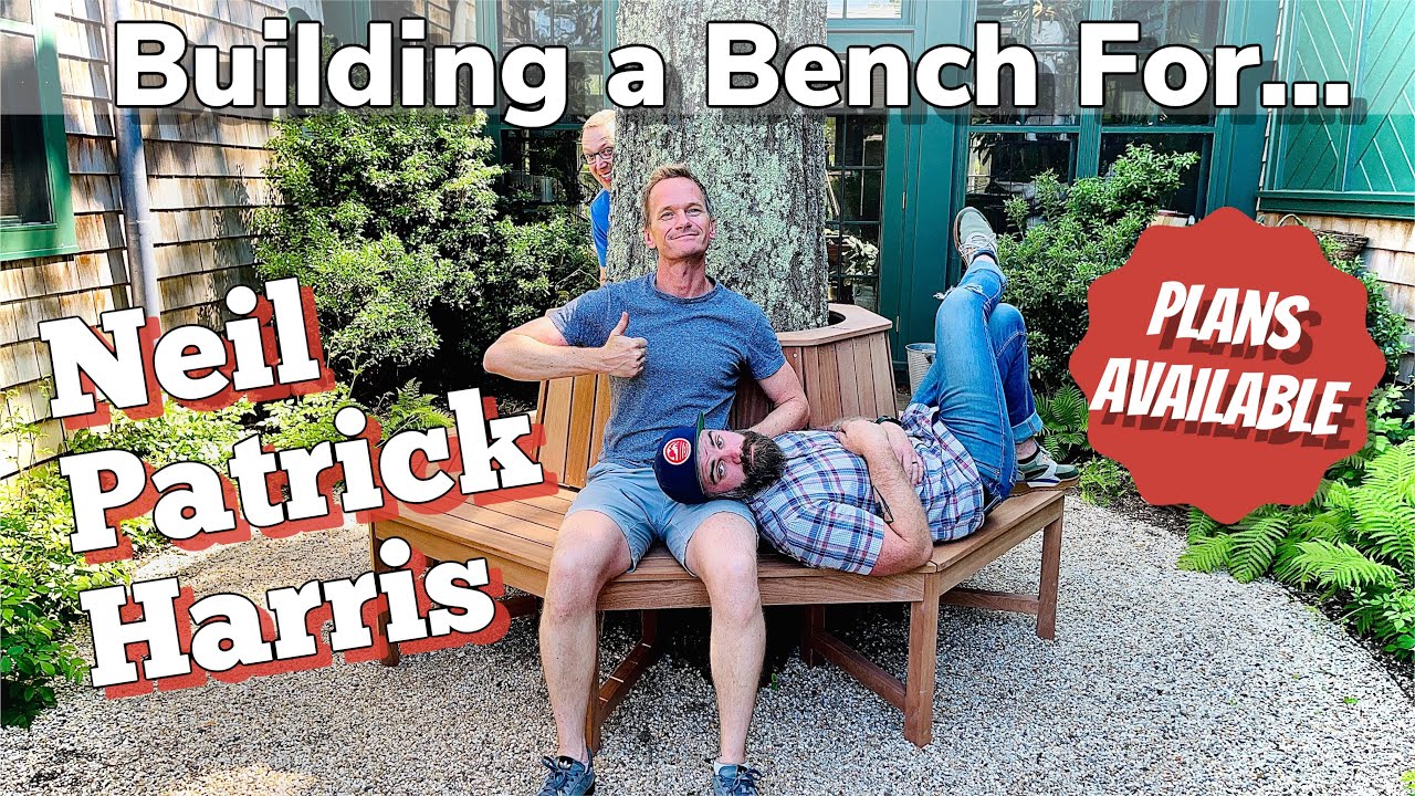 Outside Furniture || Building a Bench for Neil Patrick Harris - YouTube