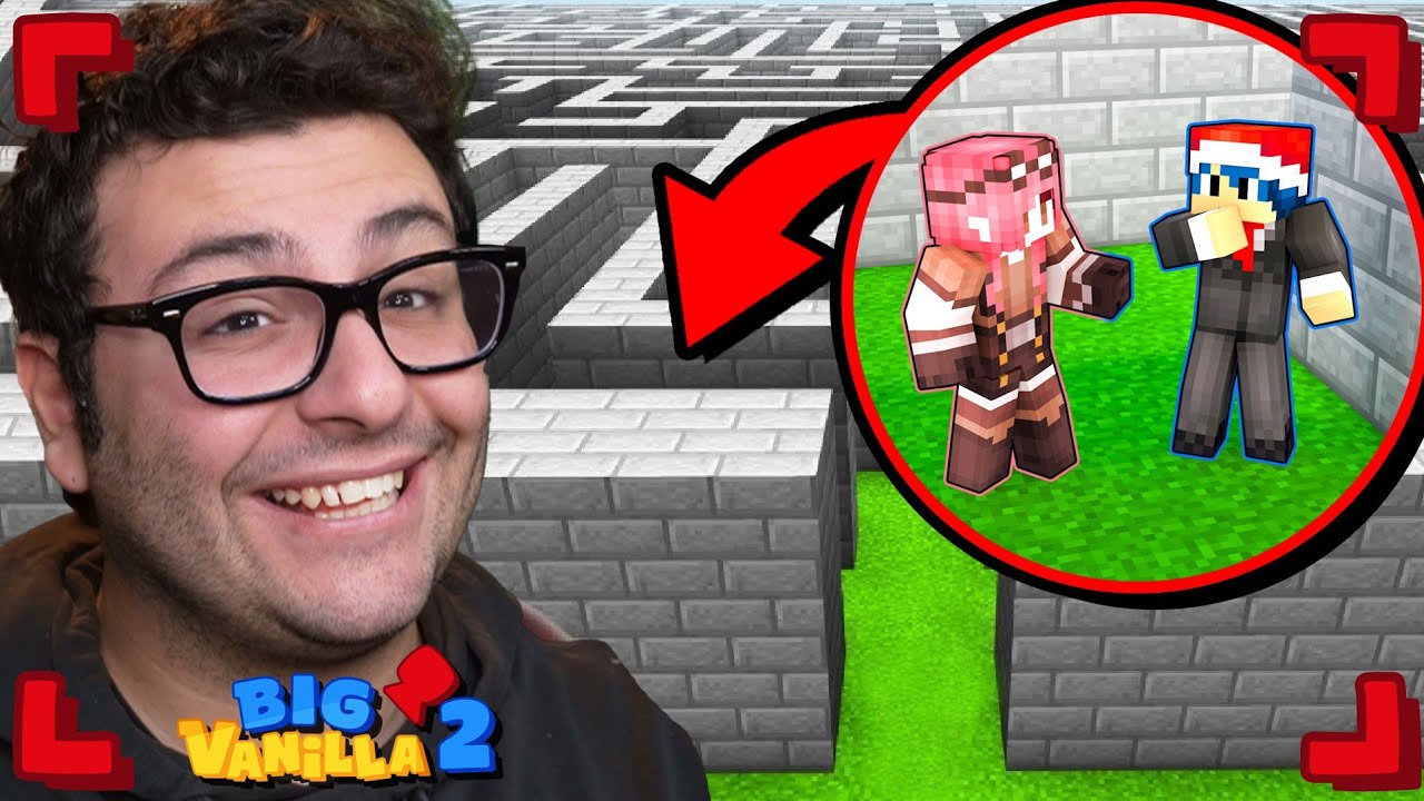 HO COSTRUITO UN REGALO PER STEF E PHERE.. nella BIG VANILLA 2 MINECRAFT ...