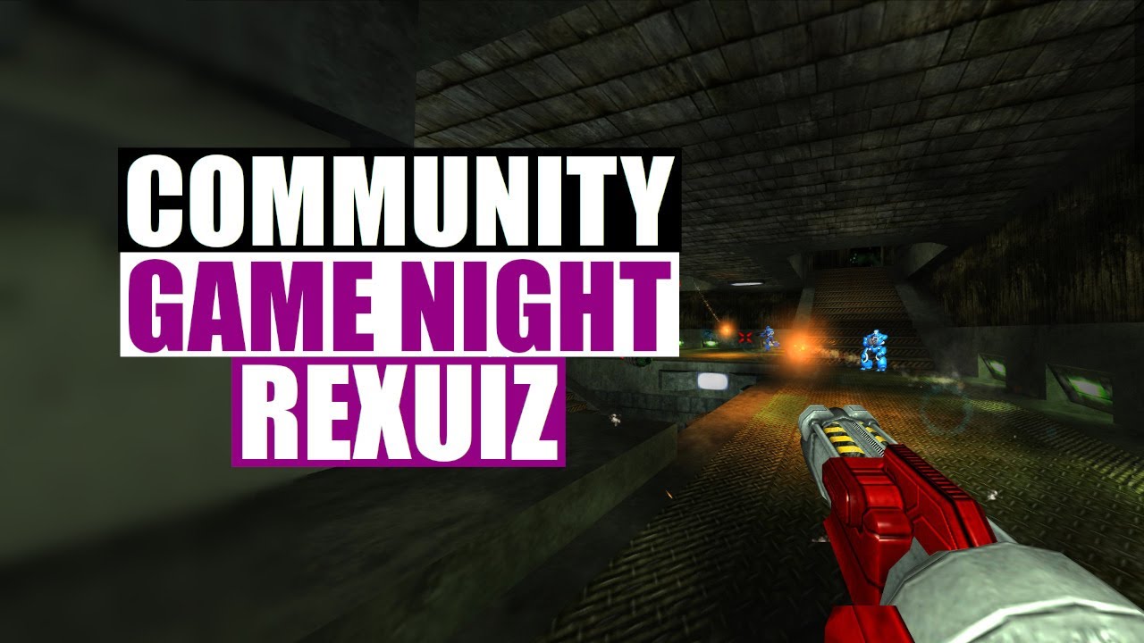 Community Game Night - Rexuiz - LIVE - YouTube