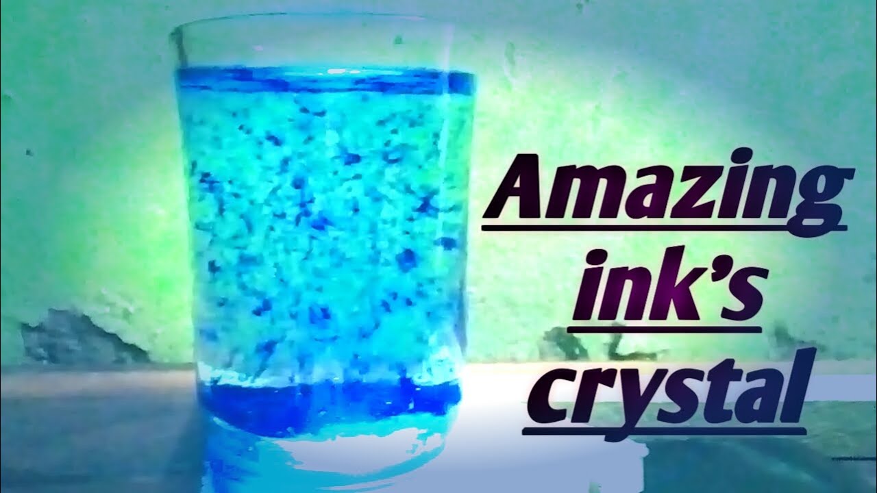 Part two-:- ink in hot water | ink in cold water - YouTube