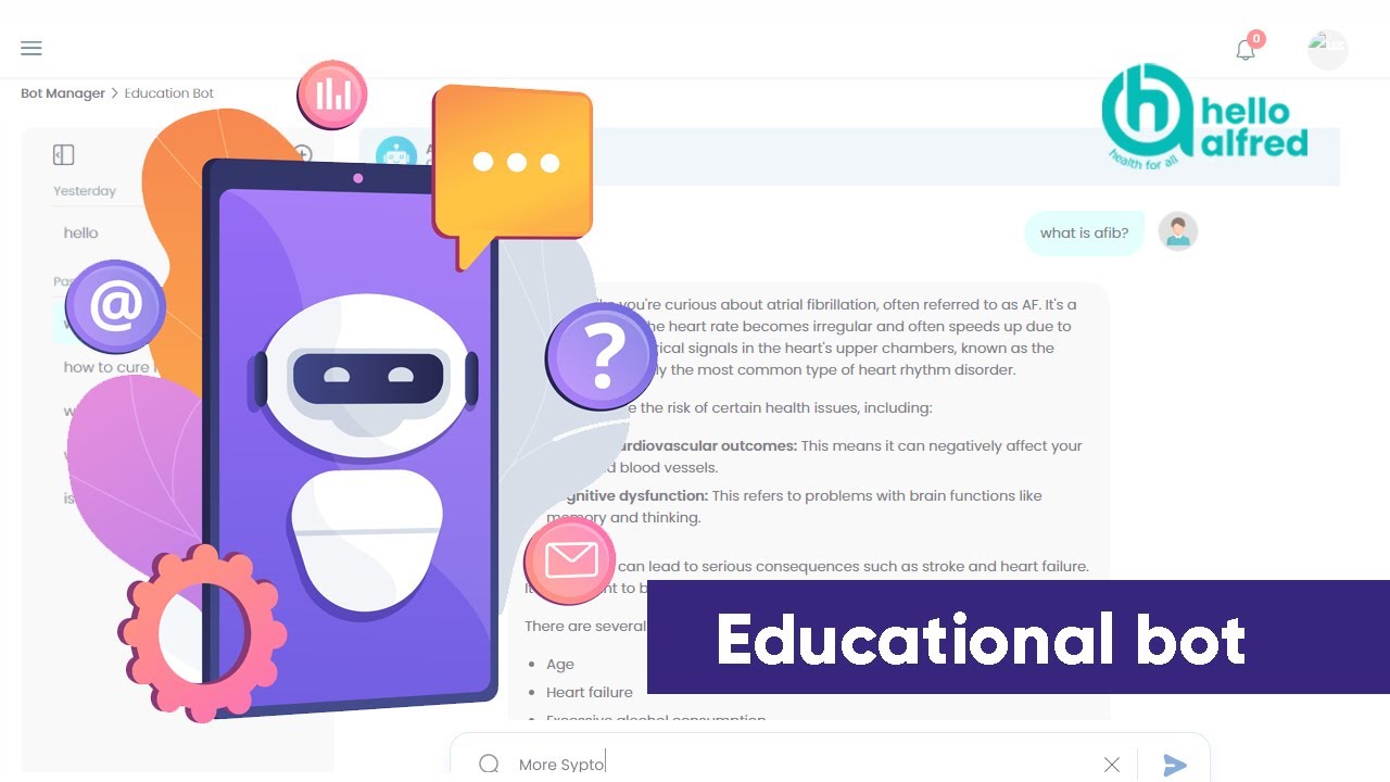 How to use Alfred Educational ChatBot || HelloAlfred.AI x UAdelaide ...