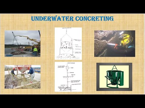 Underwater Concreting | Tremie Method | Dump Bucket Placing Method ...