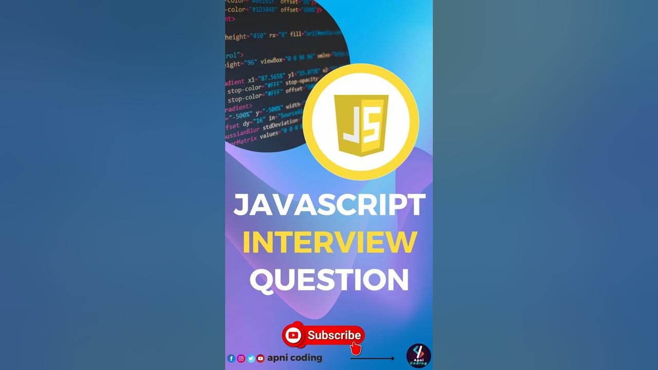 Javascript interview question🔥 #coding #javascript #nodejs #python #js #coder #trending #trend # ...