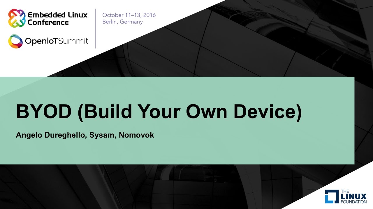 BYOD (Build Your Own Device) - YouTube