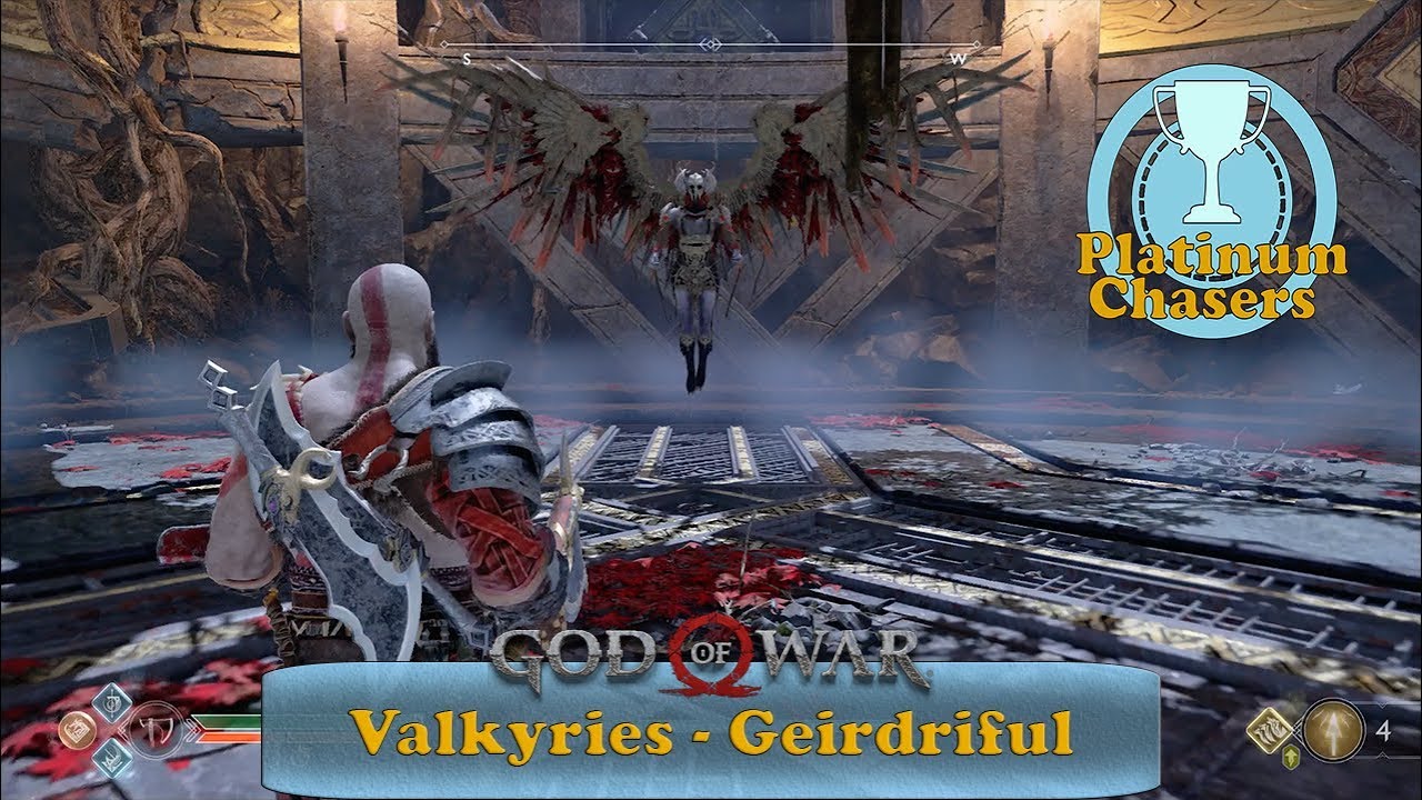 God of War - Valkyries Guide Part 2 - Geirdriful - YouTube