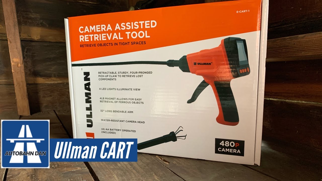 Ullman Devices E-CART-1 Camera Assisted Retrieval Tool - YouTube