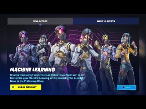 Happy Thanksgiving with 40 V-bucks and *NEW* SKIN'S (MACHINE LEARNING ...