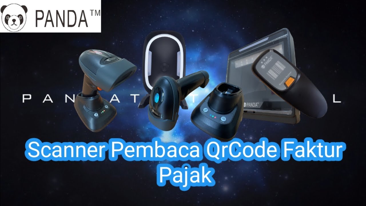 Barcode Scanner Panda yang bisa membaca Faktur Pajak - YouTube
