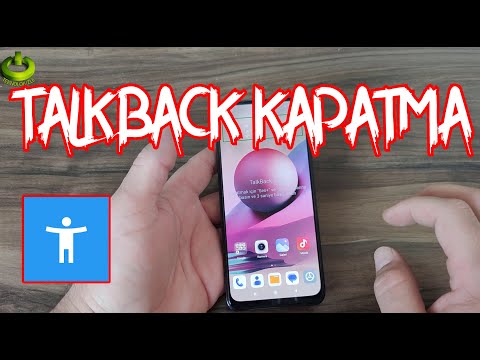 Talkback Kapatma, Talkback Nasıl Kapatılır?