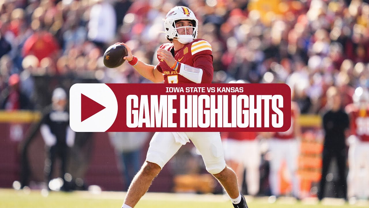 Kansas vs Iowa State Game Highlights - YouTube