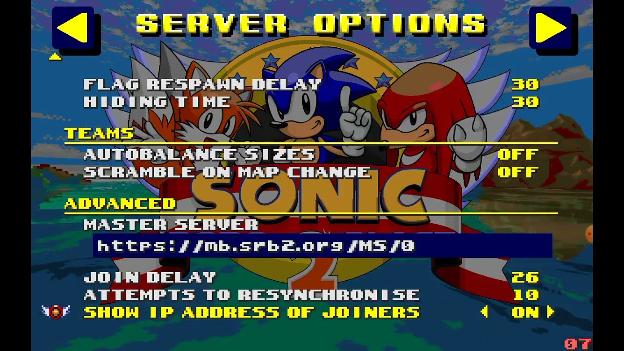 srb2 server - YouTube