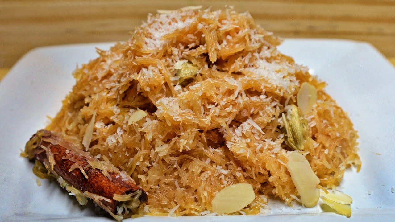 [Mauritian Cuisine] Easy Eid Dry Vermicelli Recipe (Sweet Seviyan ...