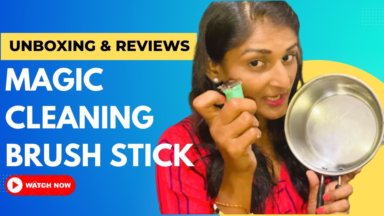 Magic Cleaning Brush Stick I Stainless Steel Cleaning Stick I Metal ...