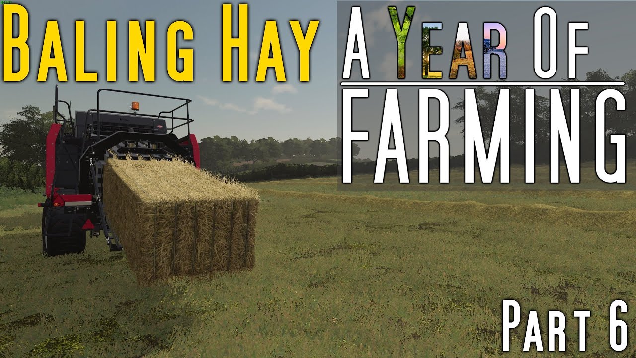 A Year Of Farming S2 (The Northern Coast) FS19 - Part 6/7 (Baling Hay ...
