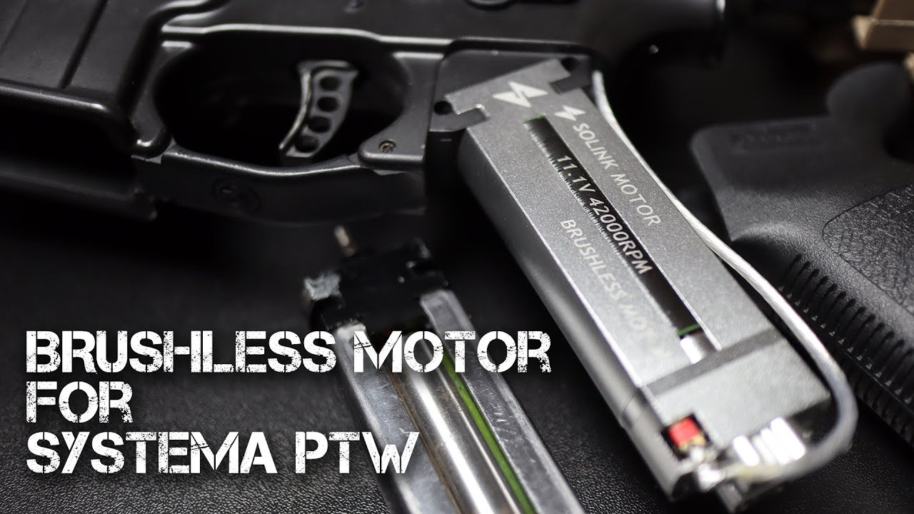 BRUSHLESS MOTOR FOR PTWㅣ솔링크 브러시리스 모터 - YouTube