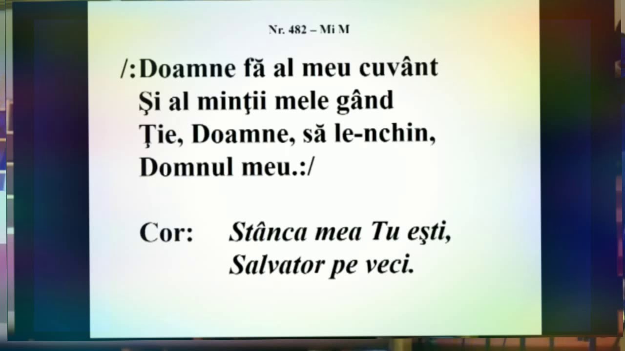 Doamne fā al meu cuvânt - YouTube