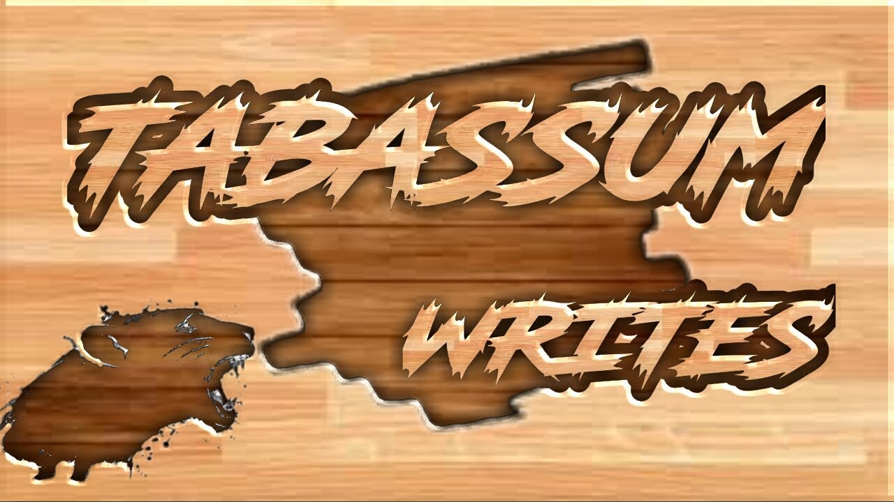 How to make a poetry logo | Tabassum writes | on mobile | pixellab ...