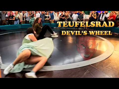 Teufelsrad at Oktoberfest 2024 | Girls Take on the Devil's Wheel