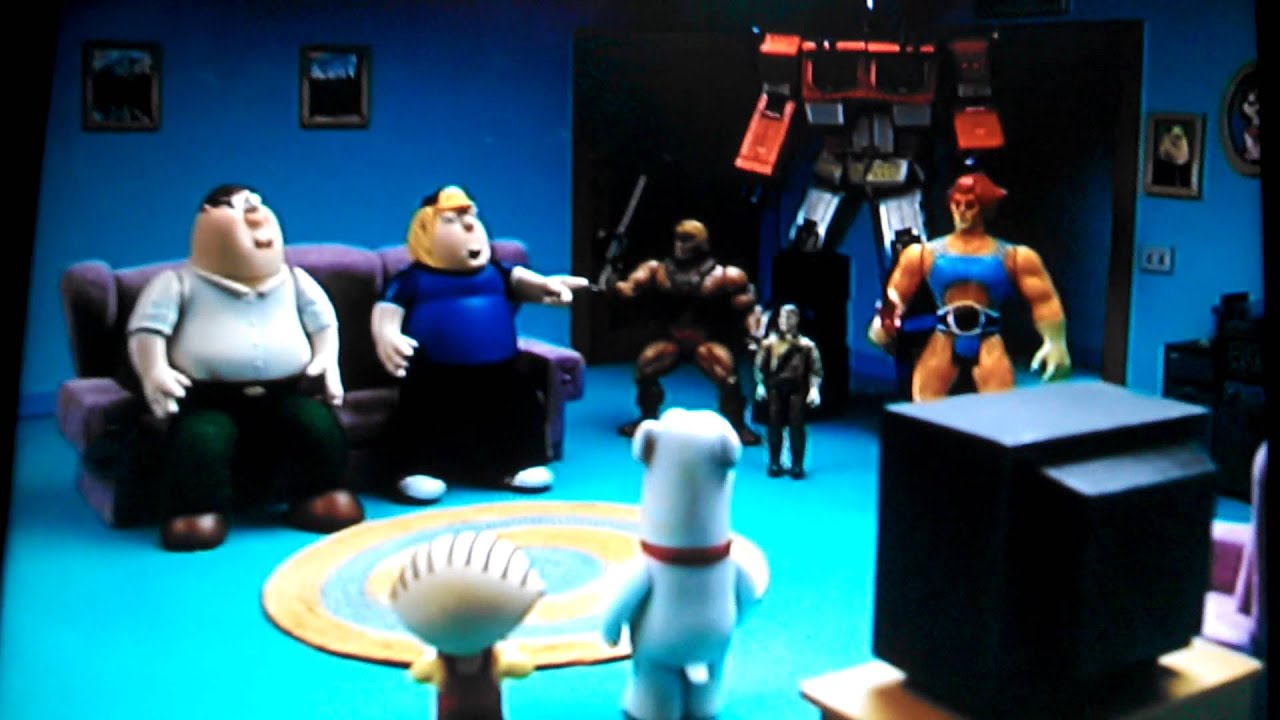 Family guy : stewie and Brian in robot chicken - YouTube