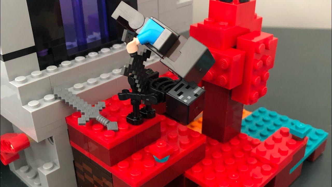 Building Minecraft Legos With BAYLOR - YouTube