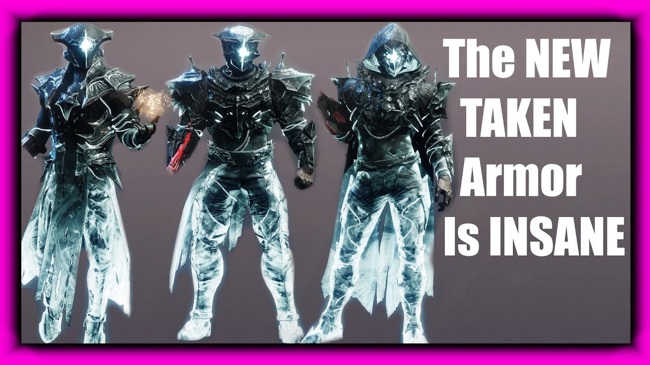 The NEW Taken Armor set looks INSANE! - YouTube