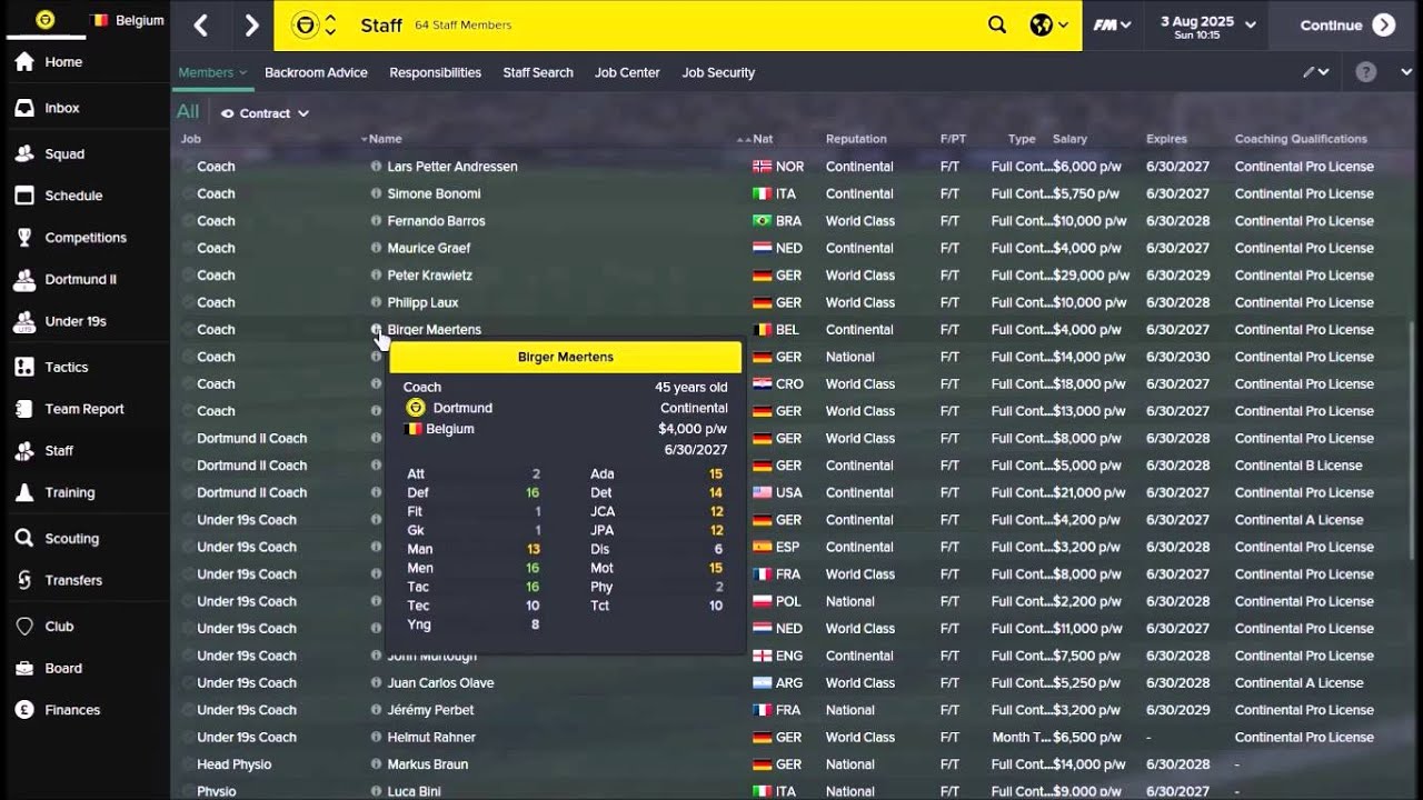 Football Manager Tips - Administration and Coaching - YouTube