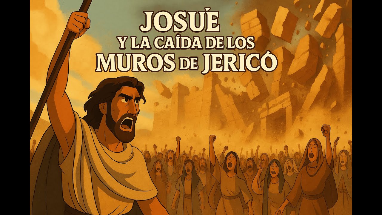 Josué y la caída de los muros de Jericó | Historia bíblica animada ...